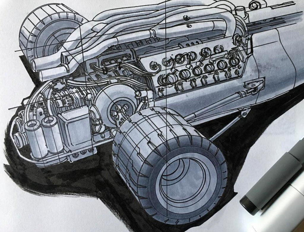 Vis Com 1: Dynamic Sketching with Andrew Cano (Online Course) – Concept ...